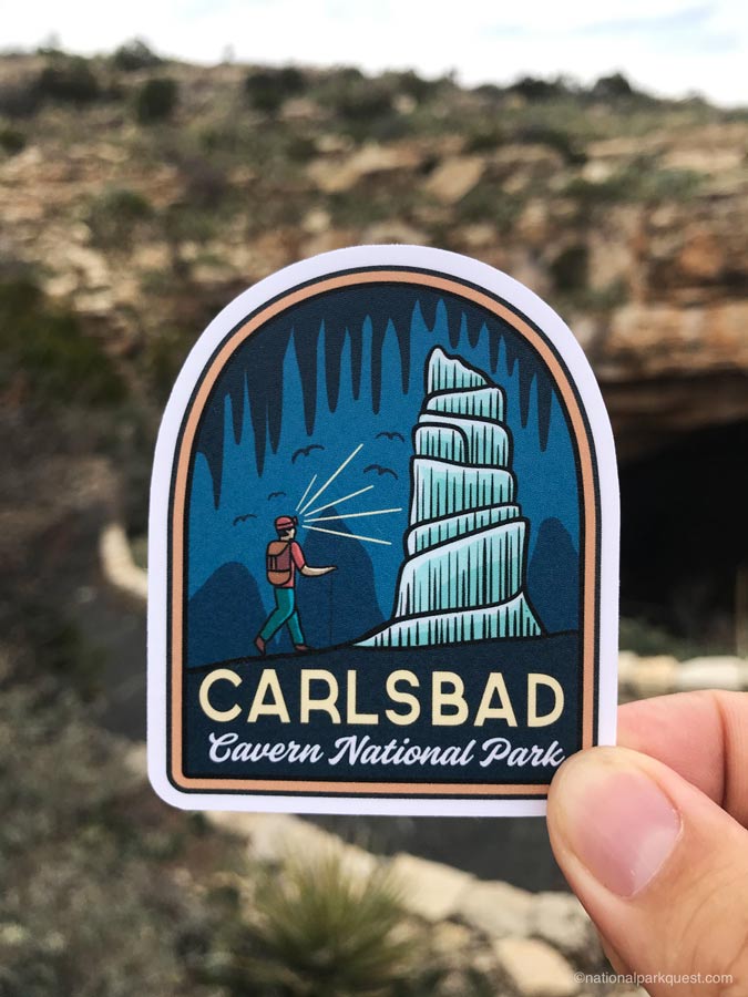 Carlsbad Caverns National Park Sticker – thelonebison
