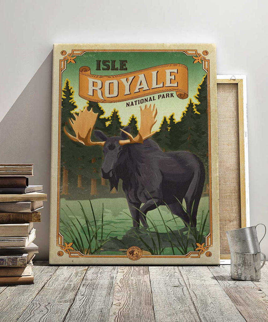 Isle Royale National Park Poster – thelonebison