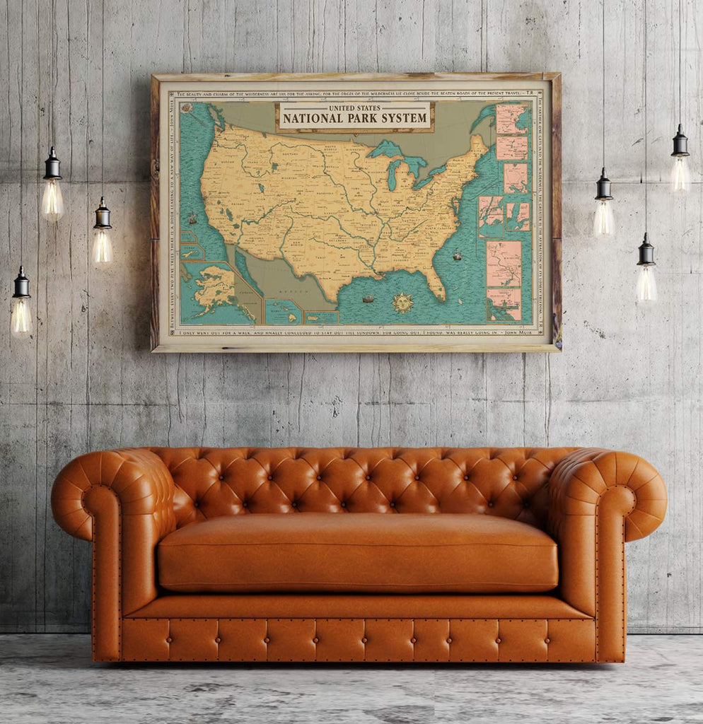 National Park System Units Map – thelonebison